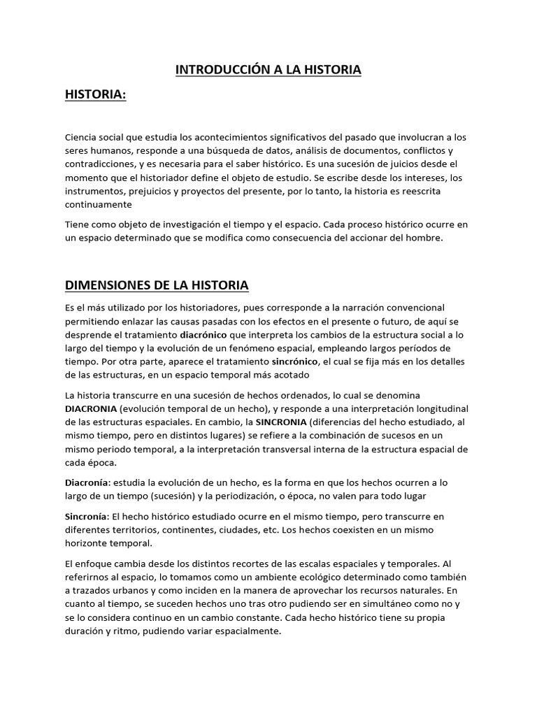 Resumen Intro A La Historia FADU UNL | PDF | Paradigma | Conocimiento