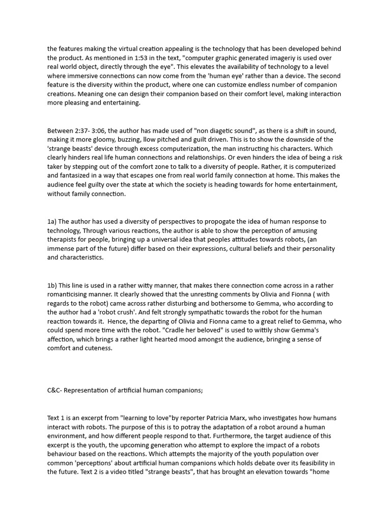 C&C and Analysis of Sample Paper | PDF | Robot | Robotics