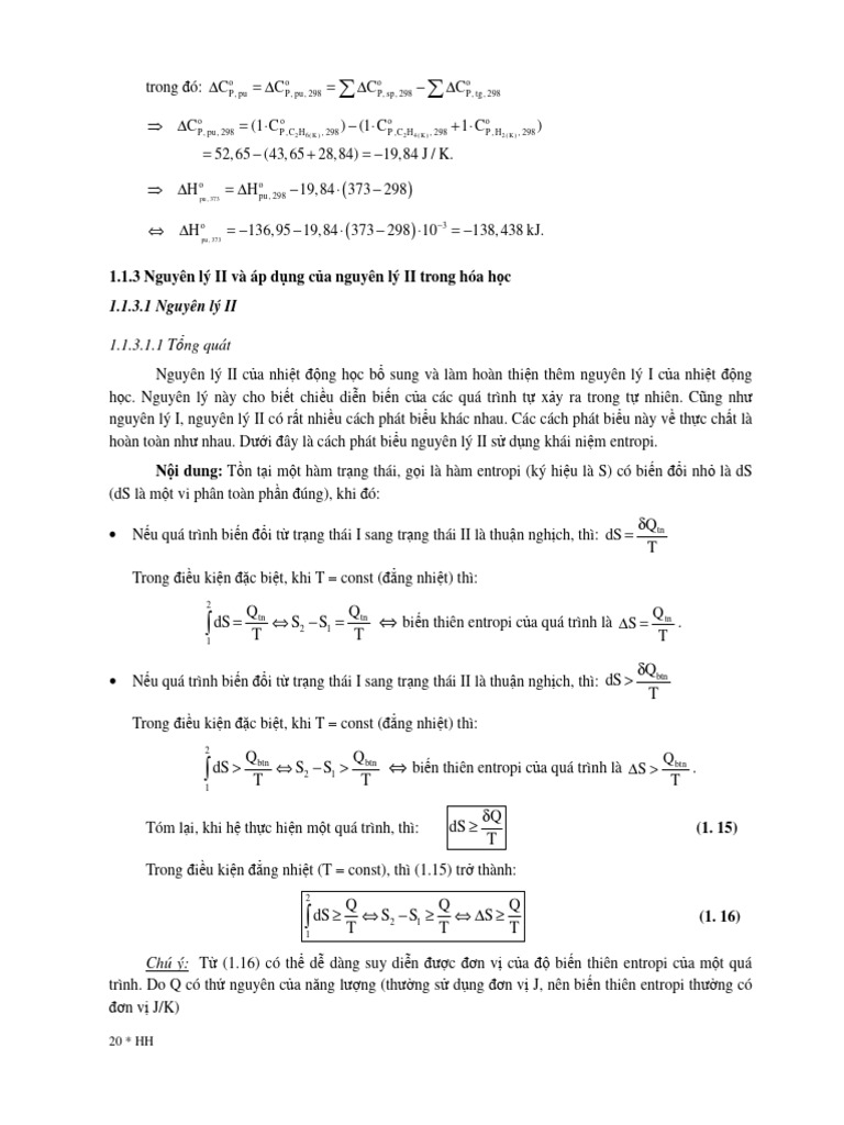 Hóa học - KTMT - 2021 - Chương 1 - Bài 3 | PDF