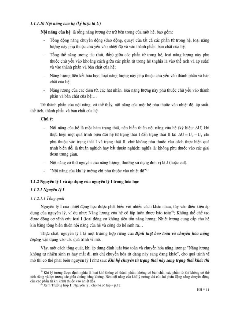 Hóa học - KTMT - 2021 - Chương 1 - Bài 2 | PDF