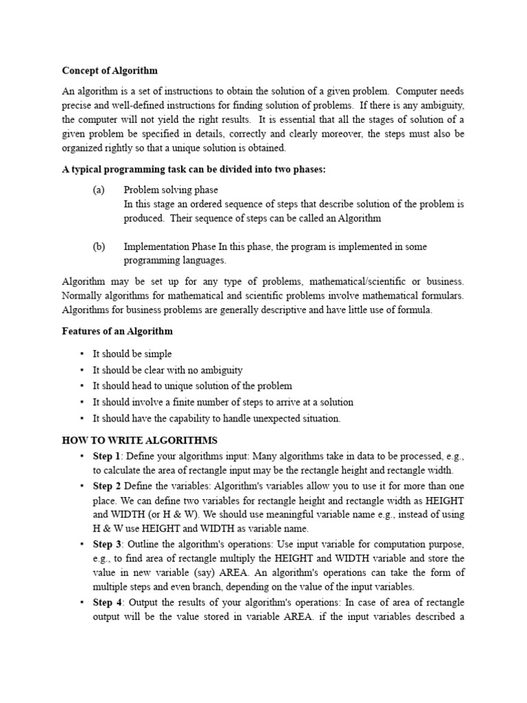 His123 Note 2 | PDF | Algorithms | Computer Programming
