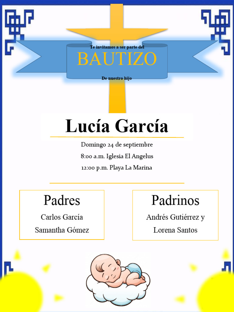 Cartas de Bautizo | PDF