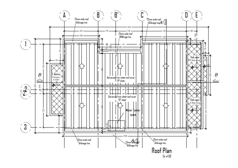 Roof Plan | PDF | Roof | Components