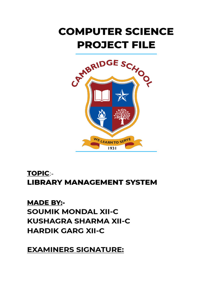 Project File CS Final | PDF | My Sql | Databases