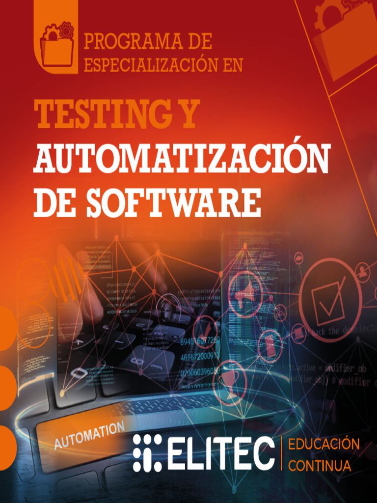Brochure Testing 23 | PDF | Pruebas de software | Software