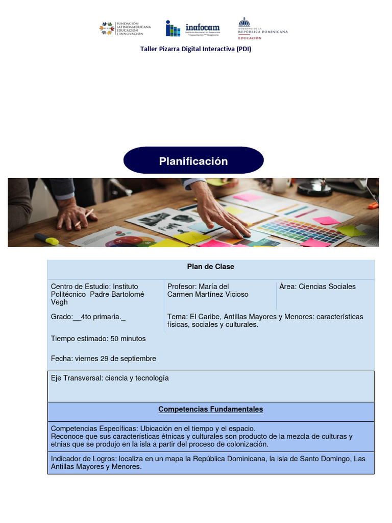 Taller 1. PDI | PDF | República Dominicana | Color