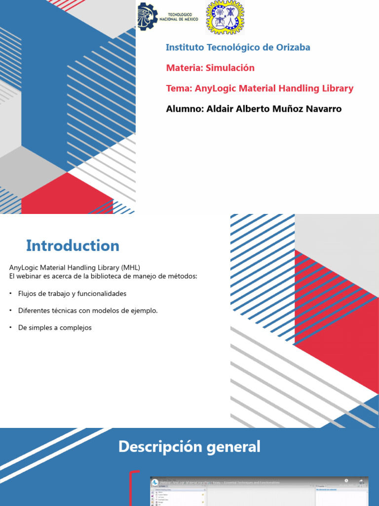 Presentación - Anylogic Parte 1 | PDF