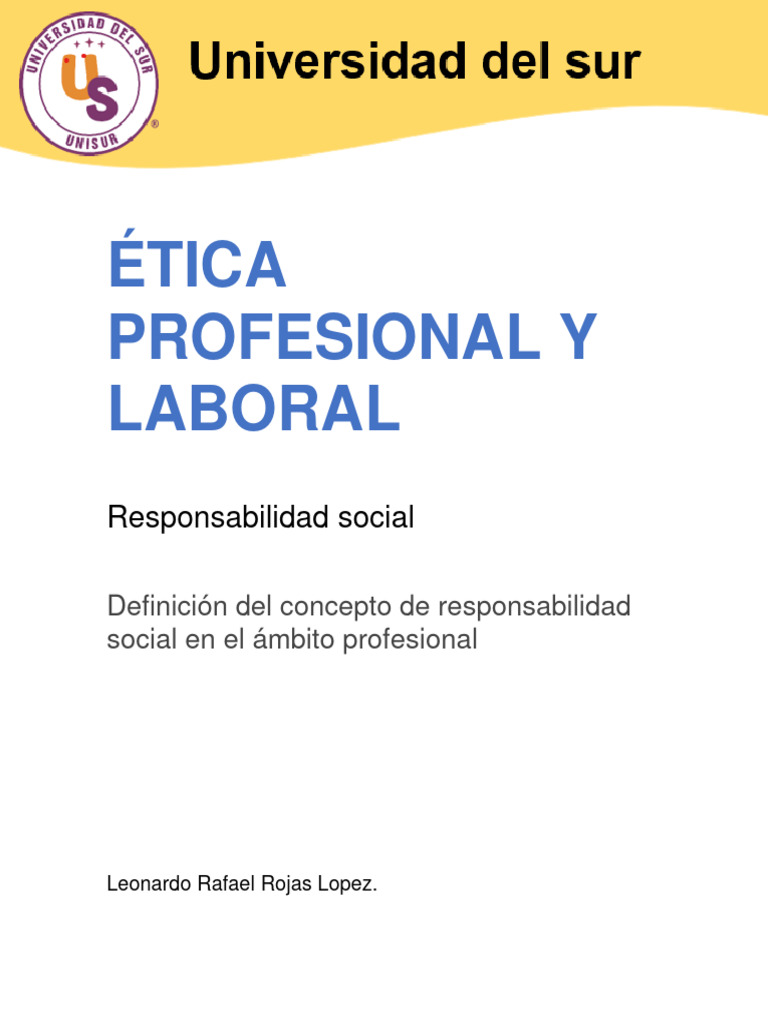 Responsabilidad Social | PDF | Responsabilidad social corporativa | Business