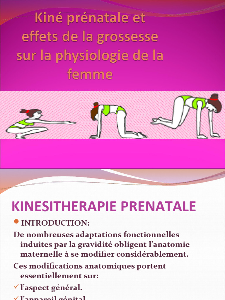 Kiné en Gynécologie | PDF | Accouchement | Grossesse
