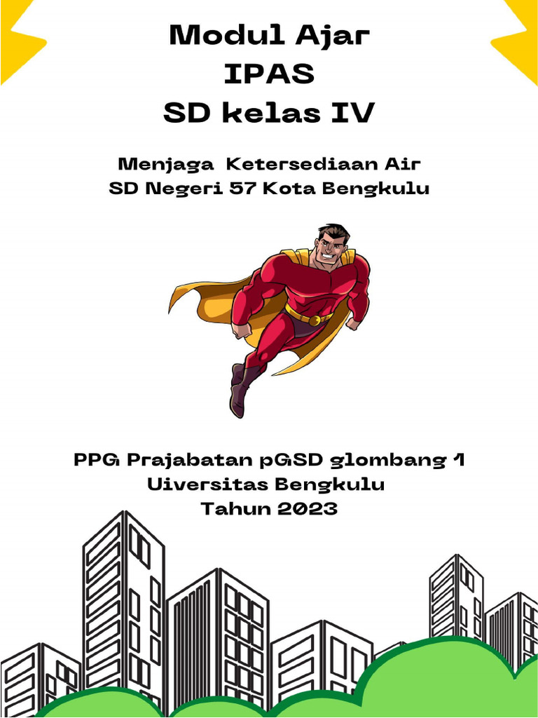 Modul IPAS Upaya Pelestarian SDA Kls 4 | PDF