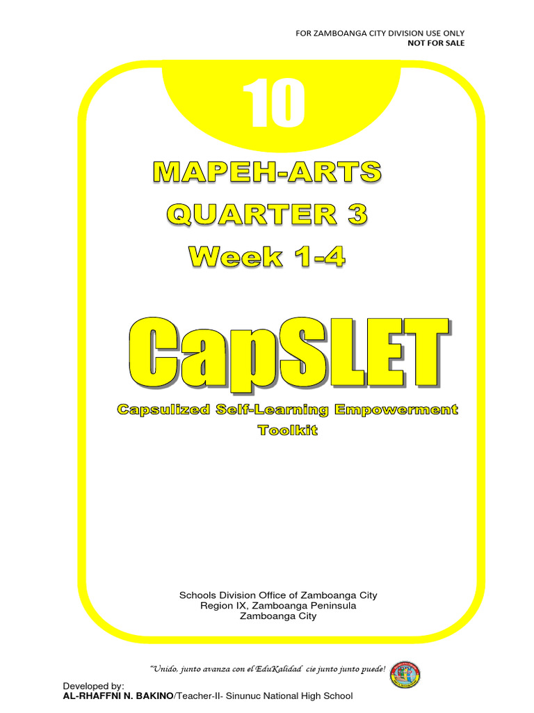 Arts10 Q3 W1-4 | PDF