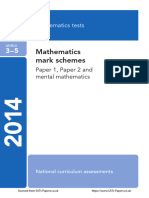 2019 Key Stage 2 Maths Mark Schemes | PDF | Decimal | Multiplication
