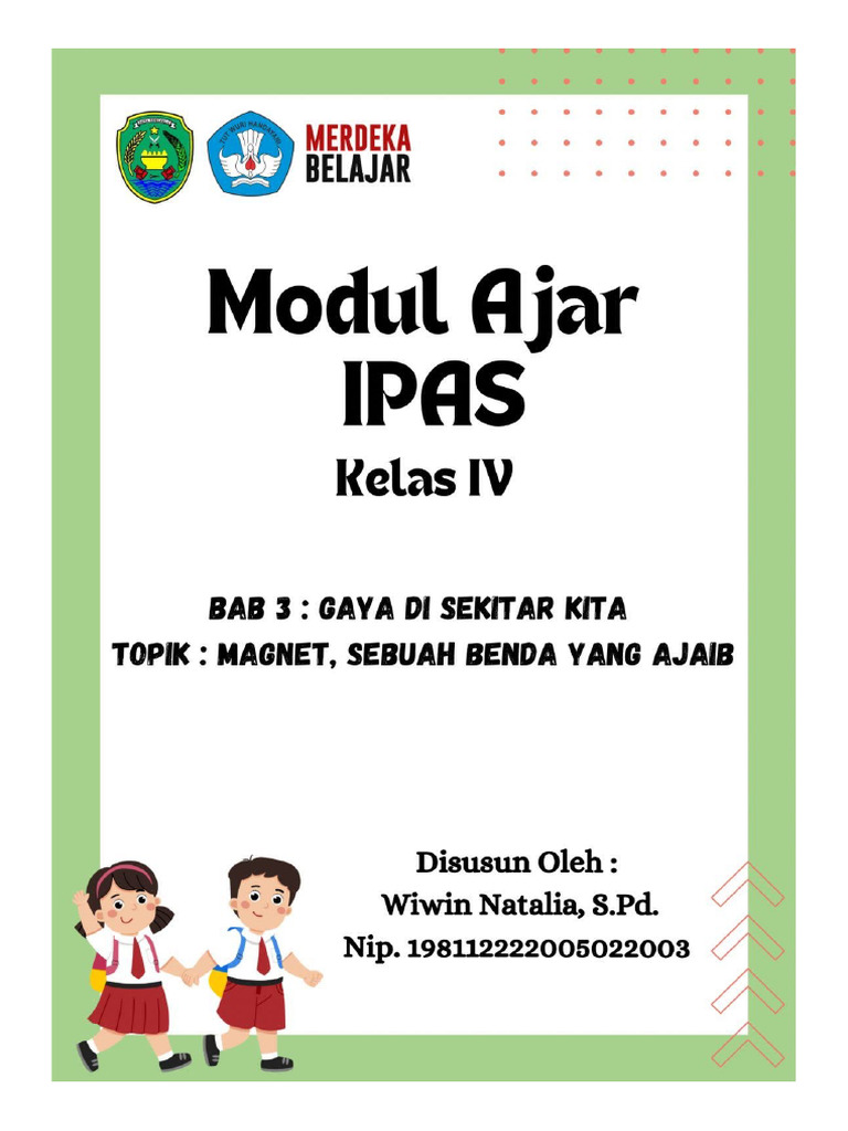 Modul Ajar IPAS-Kelas 4-Magnet 1 | PDF