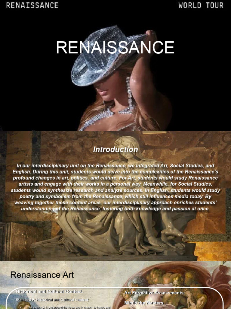 Renaissance Assessment Project | Download Free PDF | Renaissance | Poetry