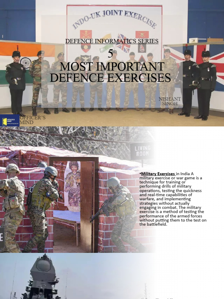 Most Important Defence Exercises | PDF | Aviation | Military Science