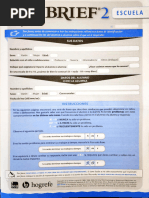 BRIEF-2 - Descripcion Escalas | PDF | Las emociones | Neurociencia