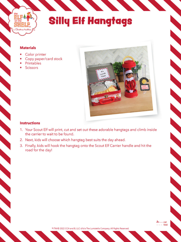 Silly Elf Tags V2 Final | PDF