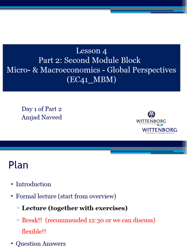 Lesson 4a-EC41-macro-micro-Introduction | PDF | Microeconomics | Monopoly