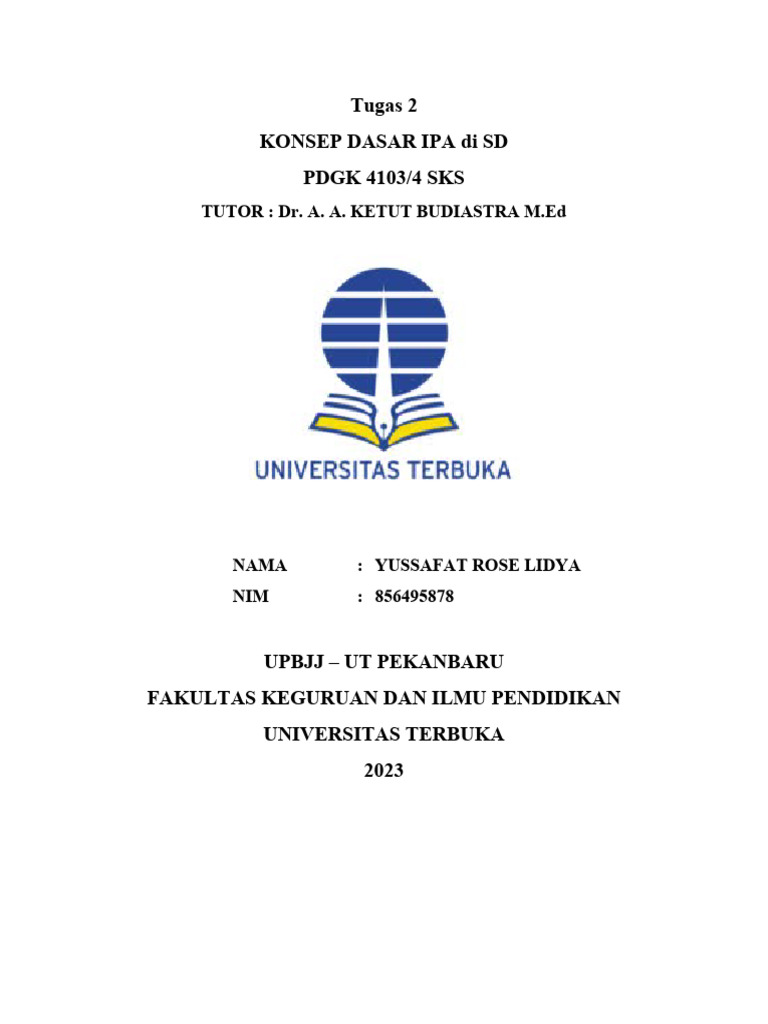 Tugas 2 Kondas IPA | PDF