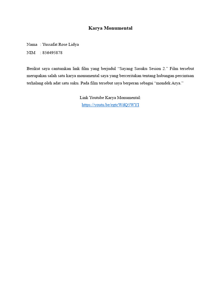 Karya Monumental | PDF