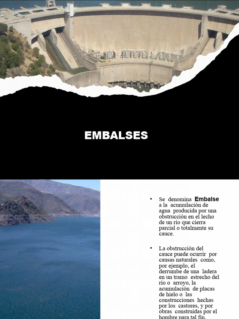 Tipos y Funciones de Embalses y Presas | PDF | Represa | Reservorio