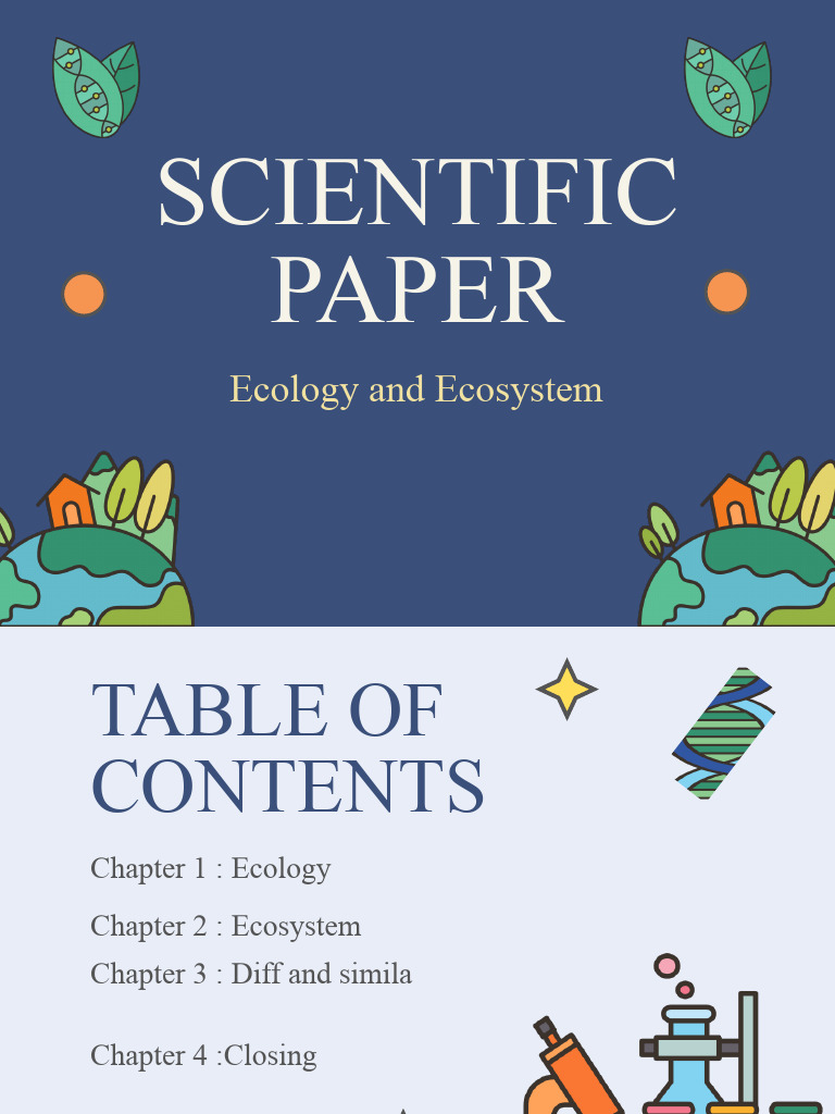 Blue Grey Icon Illustrative Science Presentation | PDF | Social Science ...