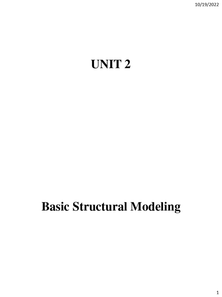 Unit2ppt Oosd | PDF