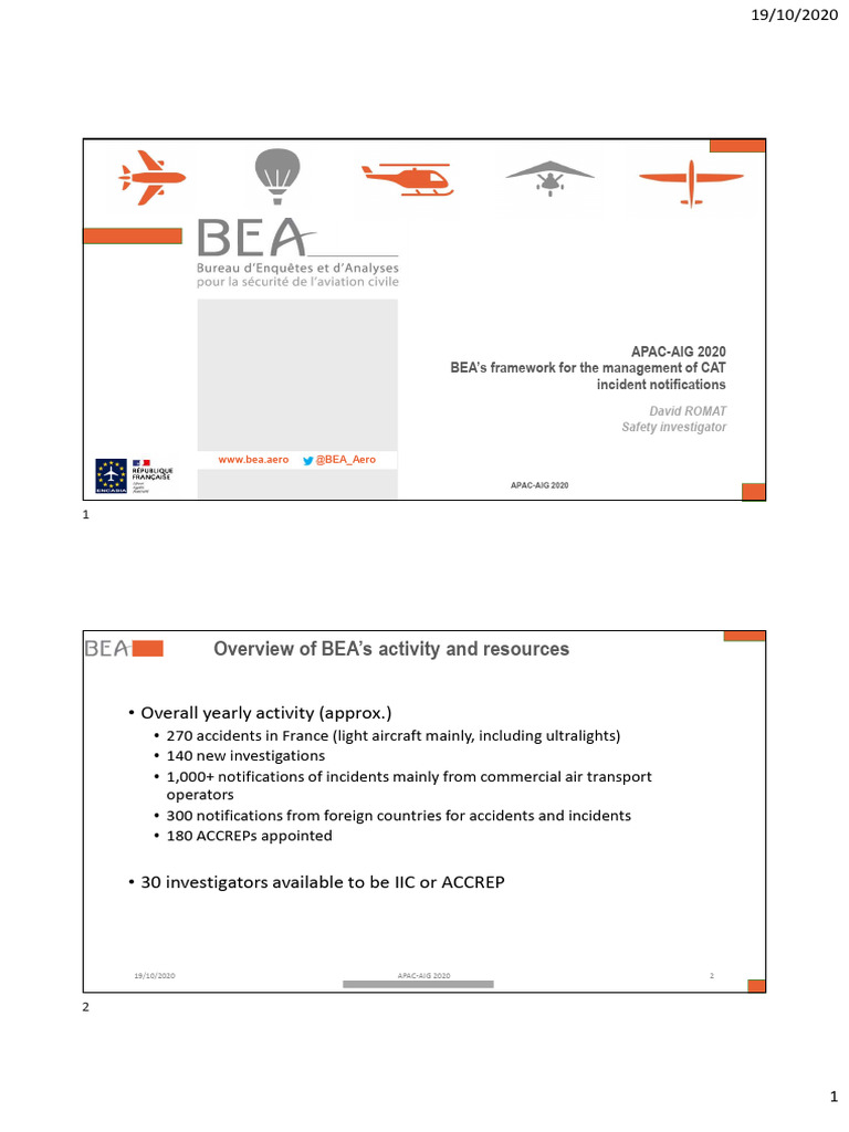 03 - PPT - ICAO RAIW 20 Oct 20 - Incident Notification Management ...