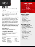 EM-827/EM-827B Material Properties | PDF | Thermal Expansion | Materials