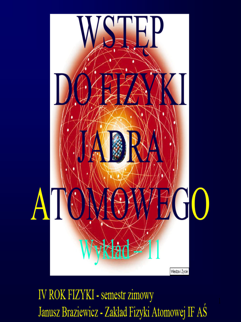 Fizyka Jadrowa-11 | PDF