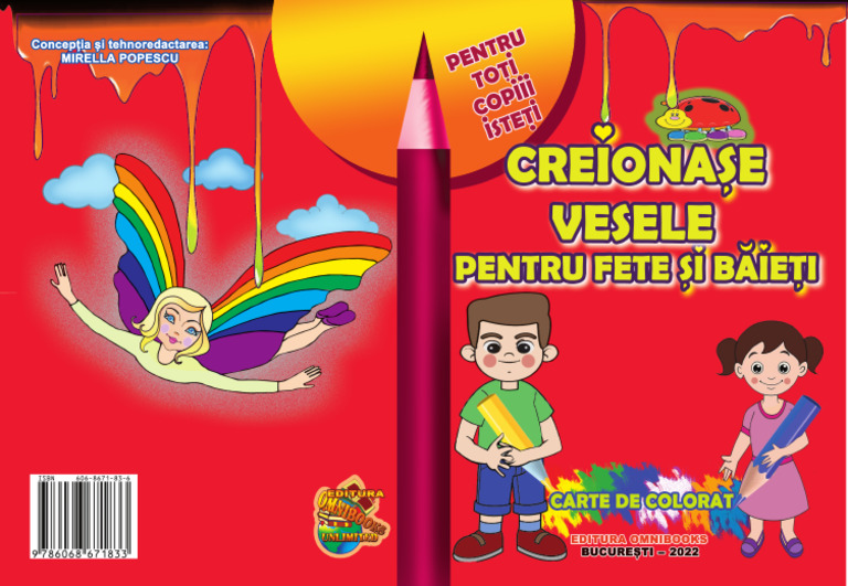 Coperta Carte de COLORAT-pentru Toti Copiii Buna | PDF