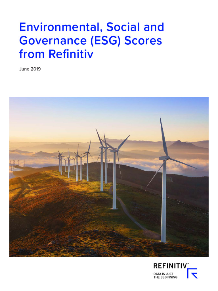Reuters Refinitiv ESG Scores | PDF | Corporate Social Responsibility ...