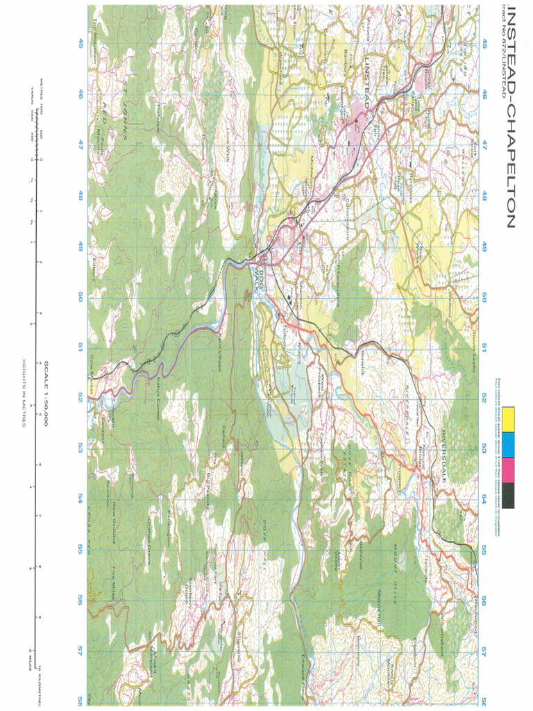 CSEC Geography June 2018 P2 Map | PDF