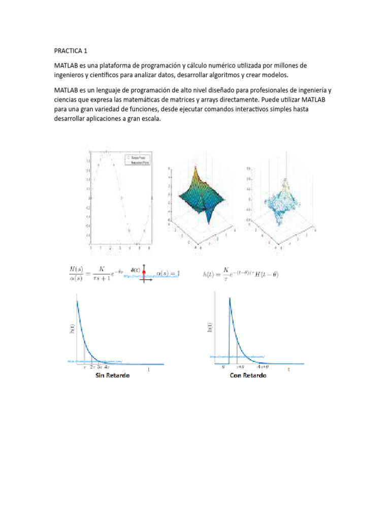 Practicas de Sistemas de Control | PDF | Matlab | Programación de computadoras