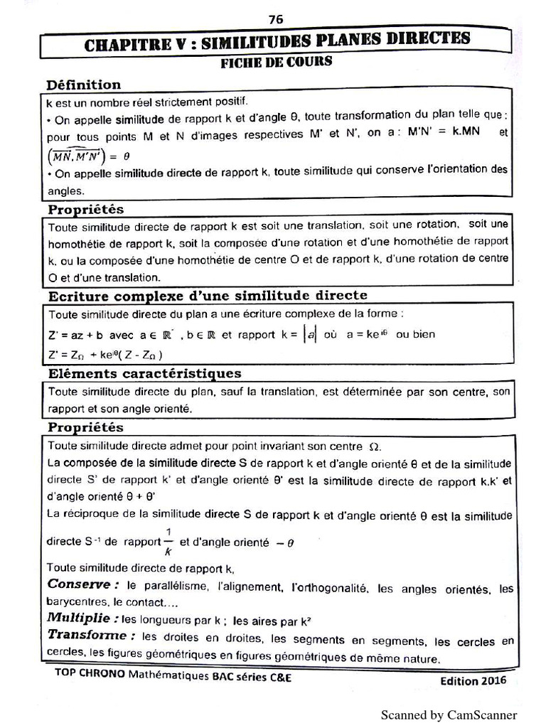 Similitudes Planes | PDF