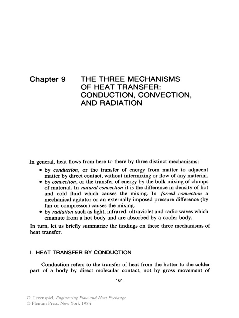 Mechanisms of Heat Transfer | PDF | Heat Transfer | Thermal Conduction