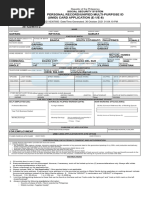 UN ID Card Request Form | PDF | Identity Document | National Security