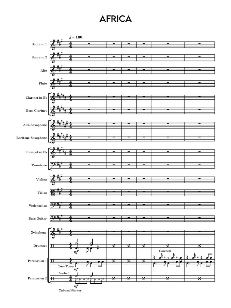 AFRiCA Instrumentation List | PDF | Musical Instruments | Music Technology