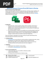 Microsoft Project Training Manual | PDF | Tab (Gui) | System Software