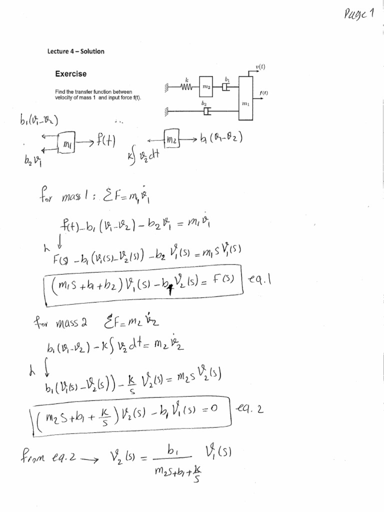 Lecture4 Exercise Solution | PDF