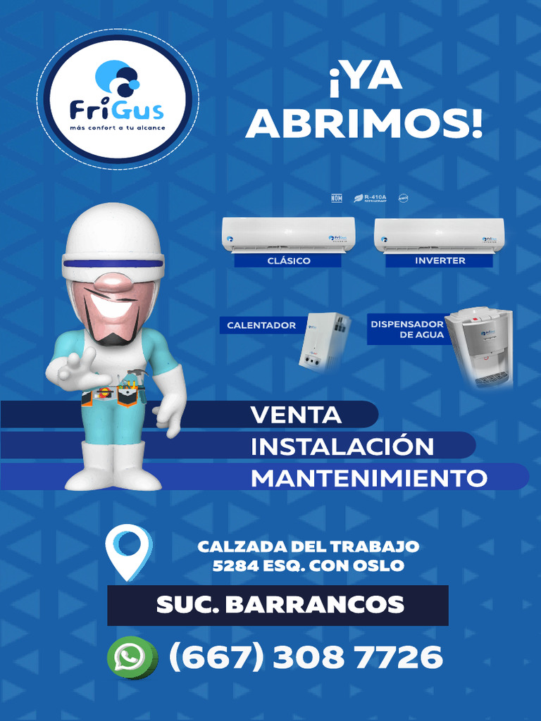 Materiales Frigus Poster y Lonas Octubre MascotaPDF | PDF