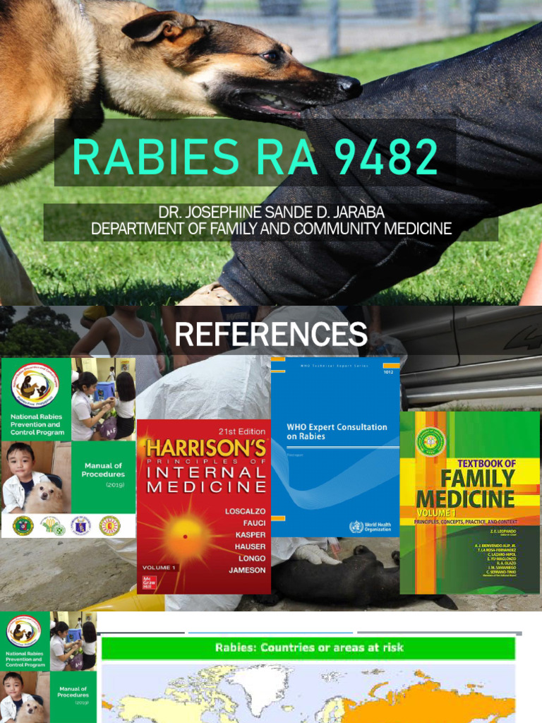 Rabies Act RA 9482 | PDF | Rabies | Virus