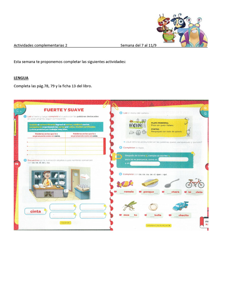 Actividades Complementarias 2 | PDF