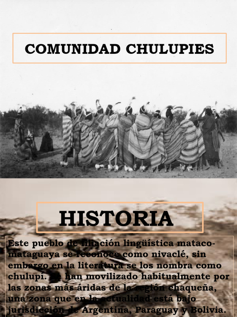 Comunidad Chulupies | PDF | América del Sur | Pueblos Indígenas de las ...