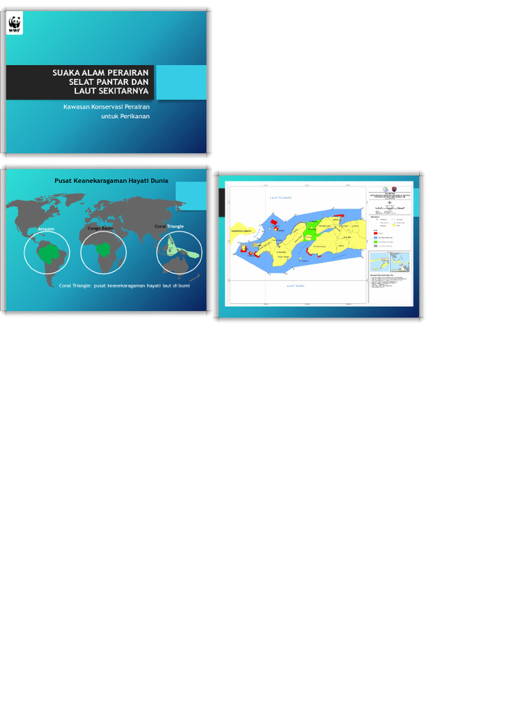 SUAKA ALAM PERAIRAN SELAT PANTAR DAN LAUT SEKITARNYA. Kawasan ...