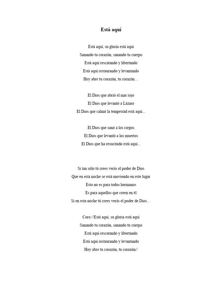 Esta Aquí Pdf