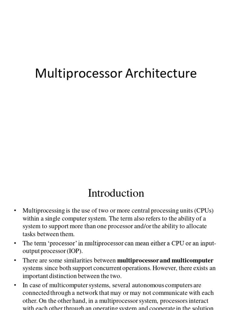 Lec 5 Pdf Central Processing Unit Parallel Computing