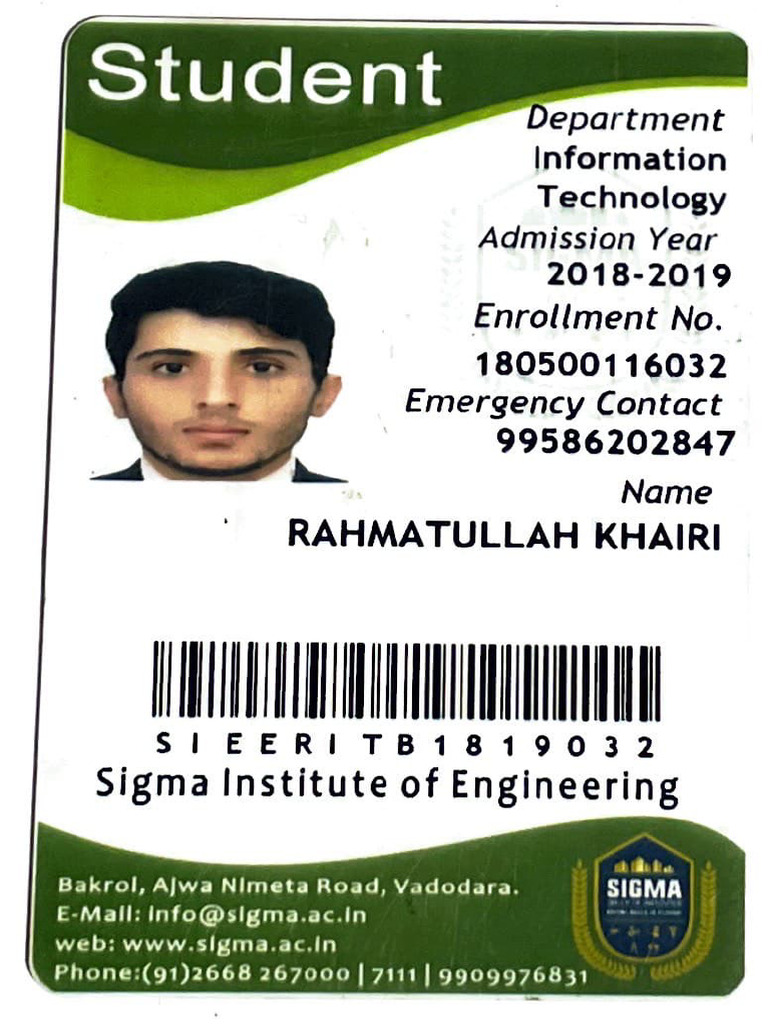 College ID Card | PDF