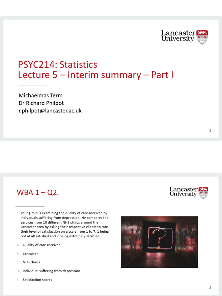 Lecture 5 - Student Slides (Large) | PDF | Analysis Of Variance ... Lecture 5 - Student Slides (Large) | PDF | Analysis Of Variance ...