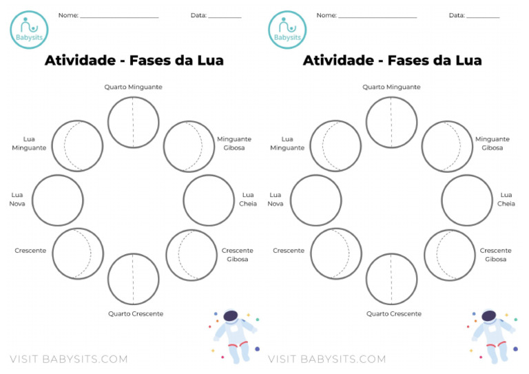Fases Da Lua | PDF